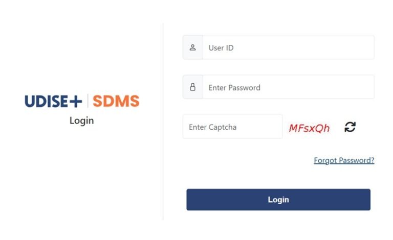 UDISE+ SDMS Login: State-Wise Student Module (2025)